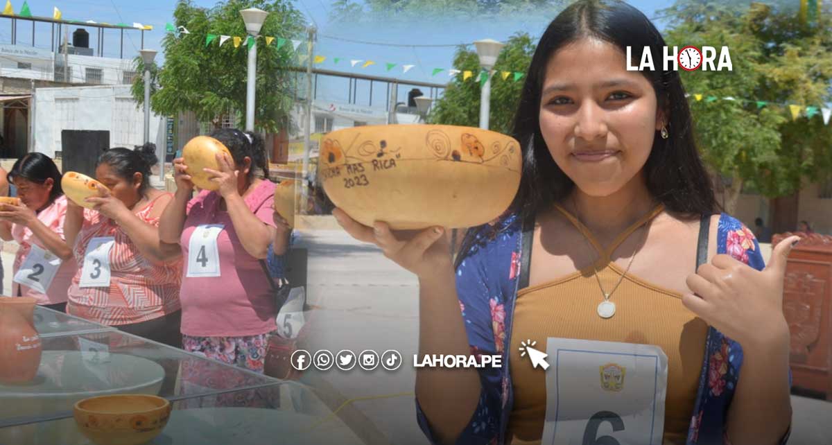Joven unionense es la mejor bebedora de Chicha de Jora